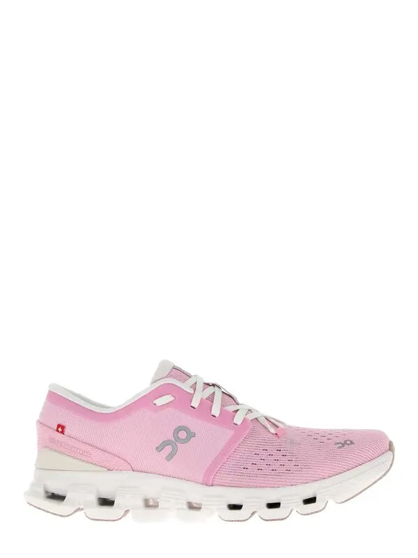 On Cloud X 4 Fabric Sneakers - Pink
