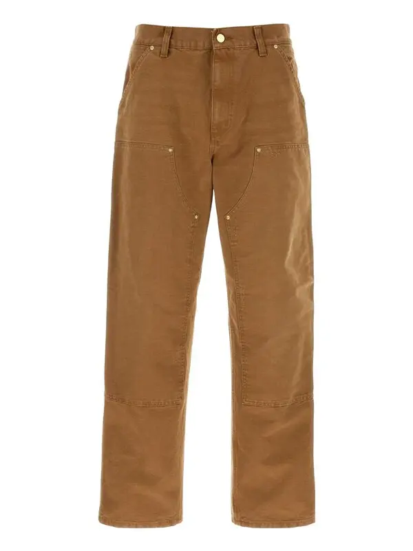 Carhartt Work In Progress Biscuit Cotton Double Knee Pants - Camel