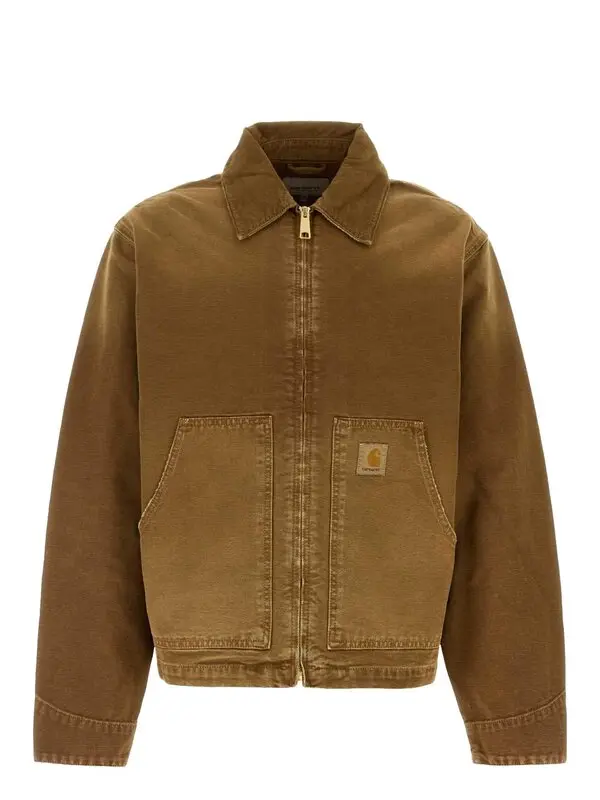Carhartt Work In Progress Organic Cotton Denim Arcan Jacket - Camel