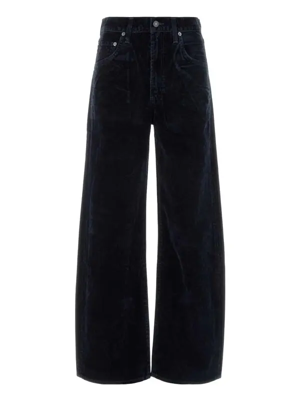 AGOLDE Low Curve Velvet Jeans - Blue