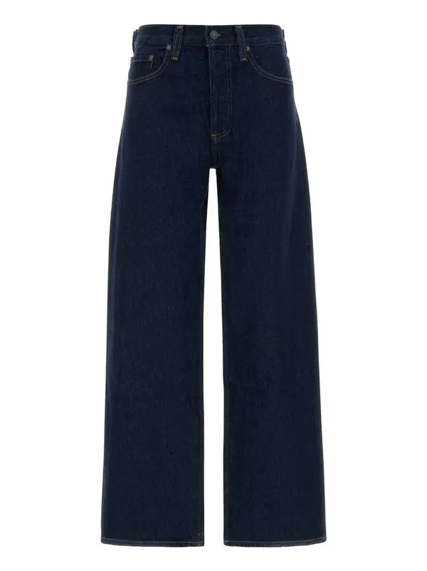 AGOLDE Arc Jeans In Recycled Cotton Denim - Blue