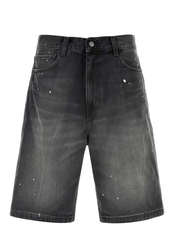 Carhartt Work In Progress Landon Denim Short - Black