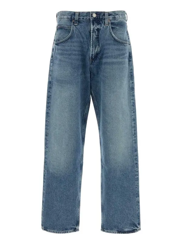 AGOLDE Straight-leg Denim Jeans - Light Blue