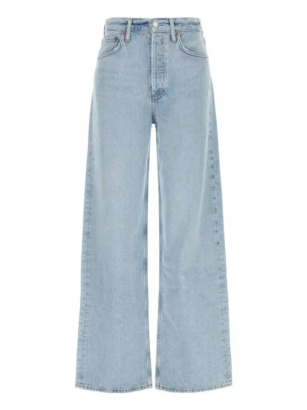 AGOLDE Lightwash Denim Jeans - Light Blue