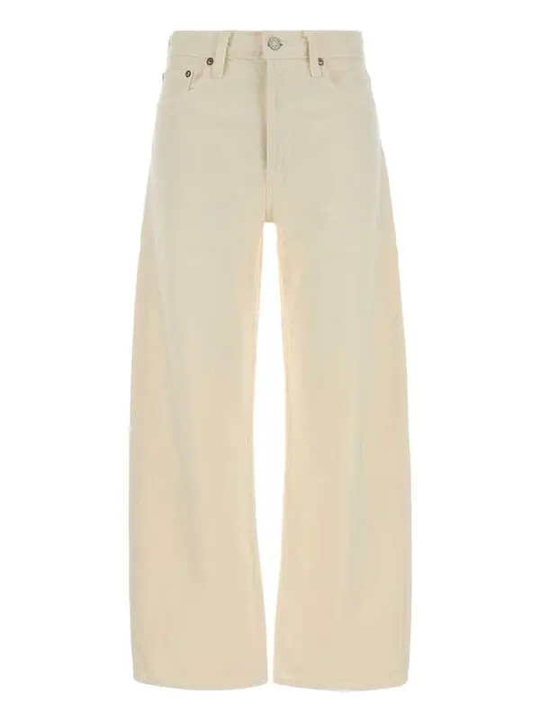 AGOLDE Arc Jeans In Recycled Cotton Denim - White
