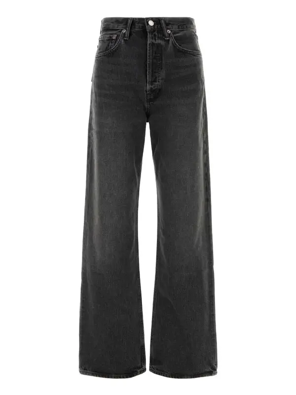 AGOLDE Recycled Cotton Denim Jeans - Black