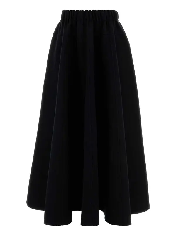 Extreme Cashmere Flannel Venus Skirt - Black