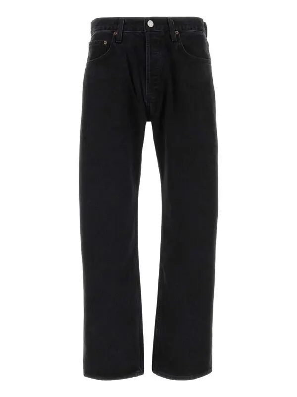 AGOLDE Modern Organic Denim Jeans - Black