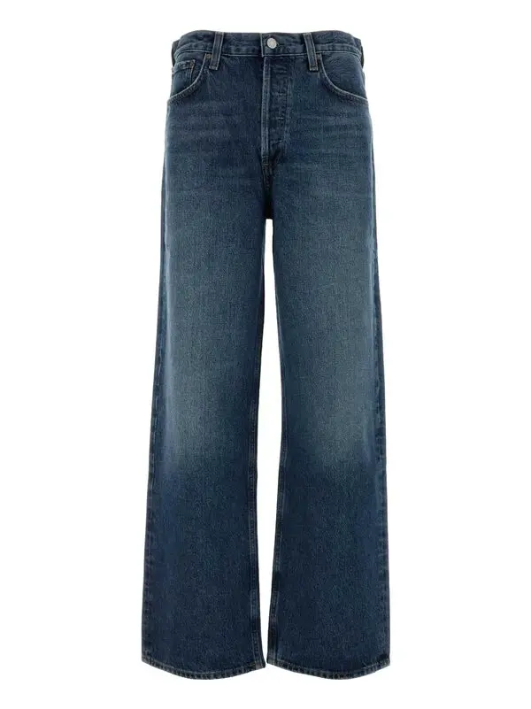 AGOLDE Denim Wide-leg Jeans - Light Blue