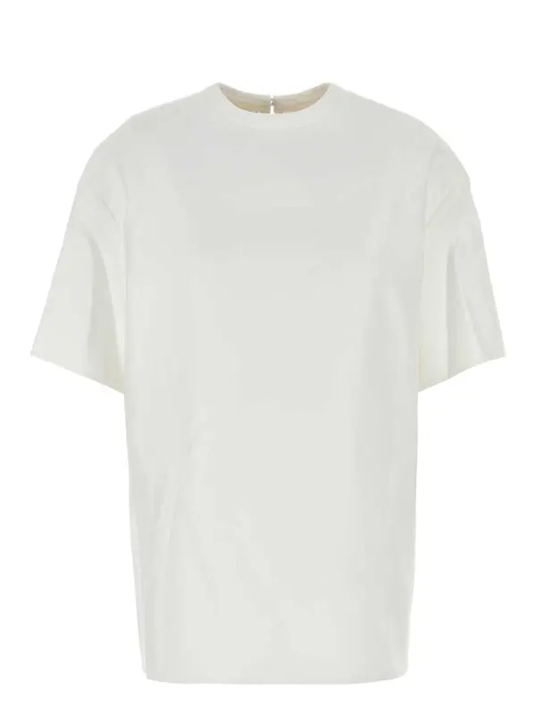Valentino Garavani Cotton-blend Crewneck T-shirt - White