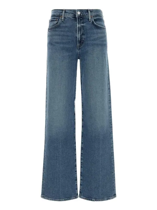 AGOLDE Harper Stretch Denim Jeans - Blue