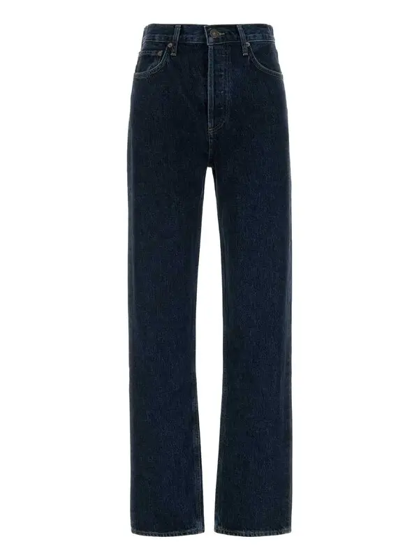 AGOLDE 90s Inspired Recycled Cotton Denim Jeans - Blue