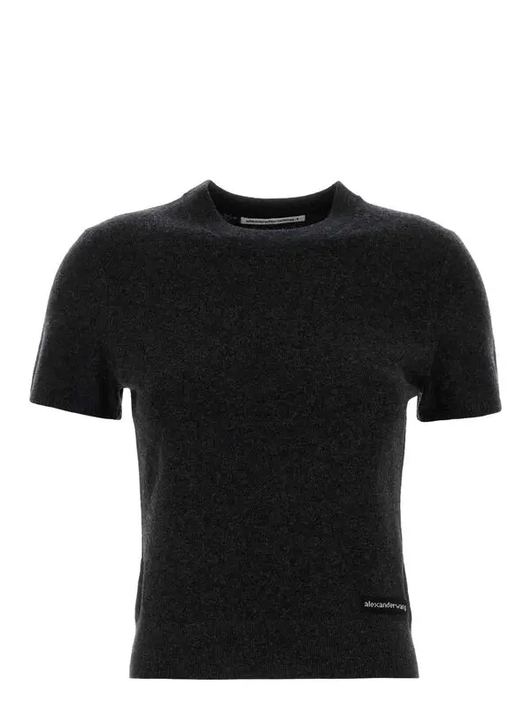 Alexander Wang Wool Crewneck Pullover - Grey