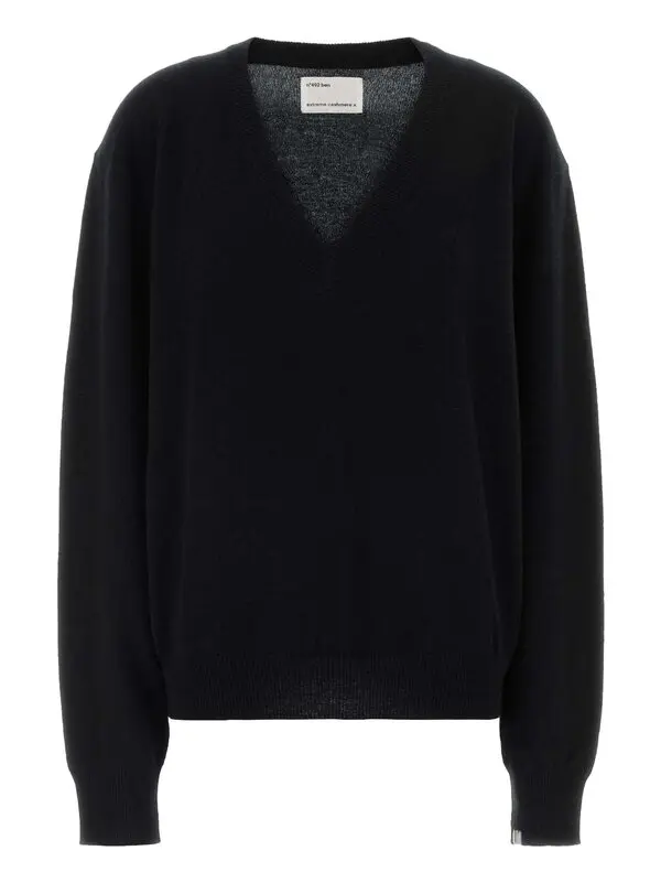 Extreme Cashmere Cashmere V-neck Sweater - Black