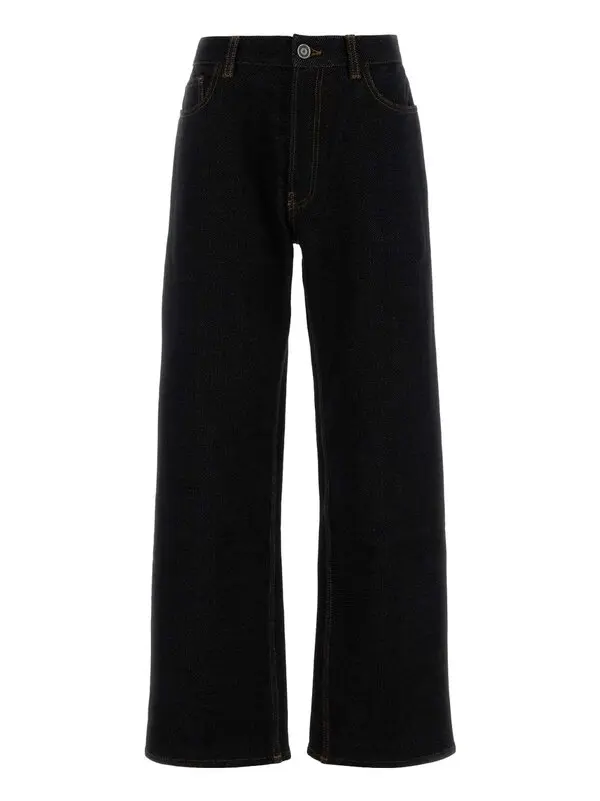 Alaïa Stretch Denim Jeans - Blue