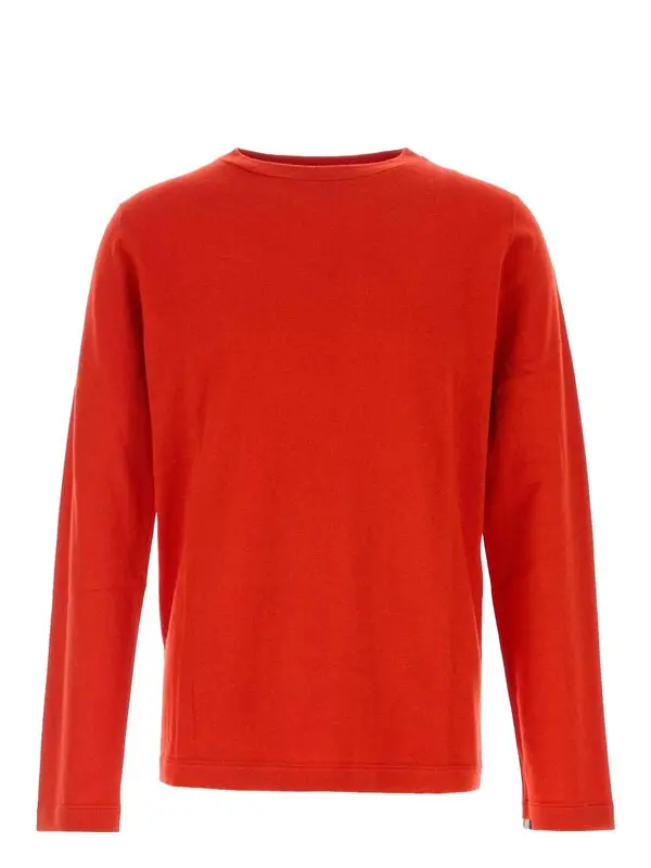 Extreme Cashmere No. 500 Cotton-cashmere Crewneck Sweater - Red