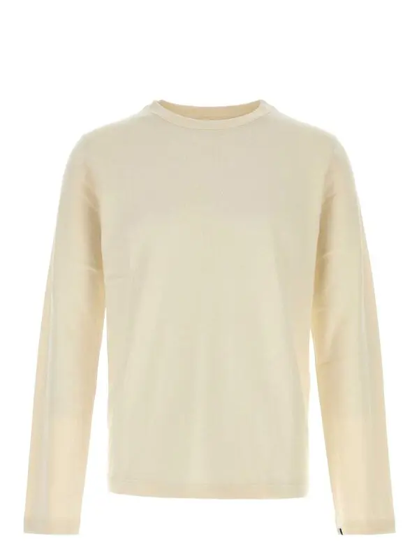 Extreme Cashmere N°500 Cotton Cashmere Blend Sweater - White