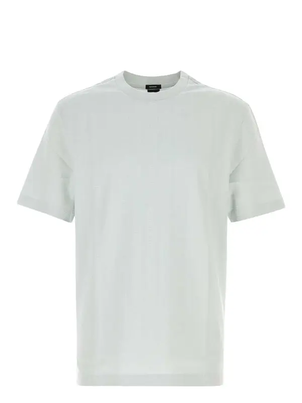 BOSS Pastel Cotton T-shirt - Light Blue