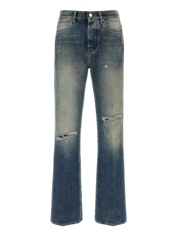 Amiri Cotton Denim Jeans - Blue