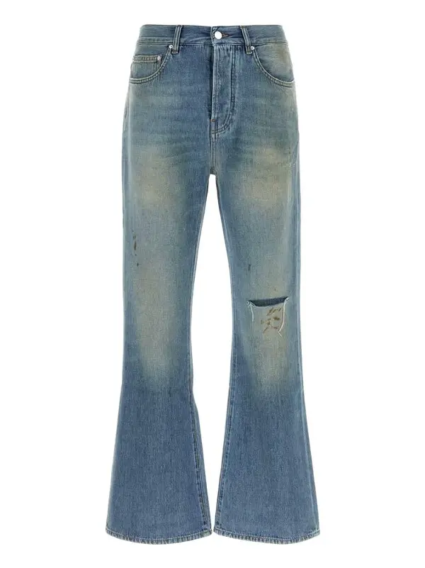 Amiri Straight-leg Denim Jeans - Light Blue