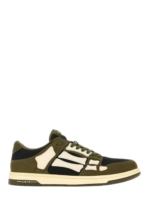 Amiri Suede Skel Low Top Sneakers - Multicoloured