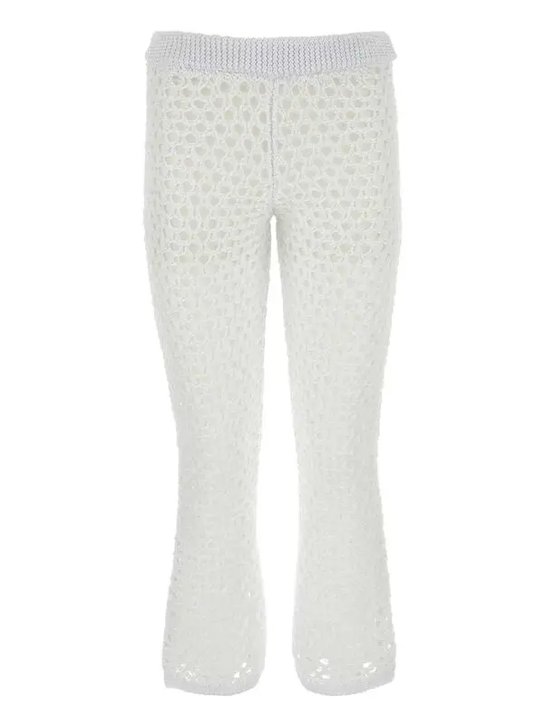 Valentino Garavani Escape Mesh Pants - White