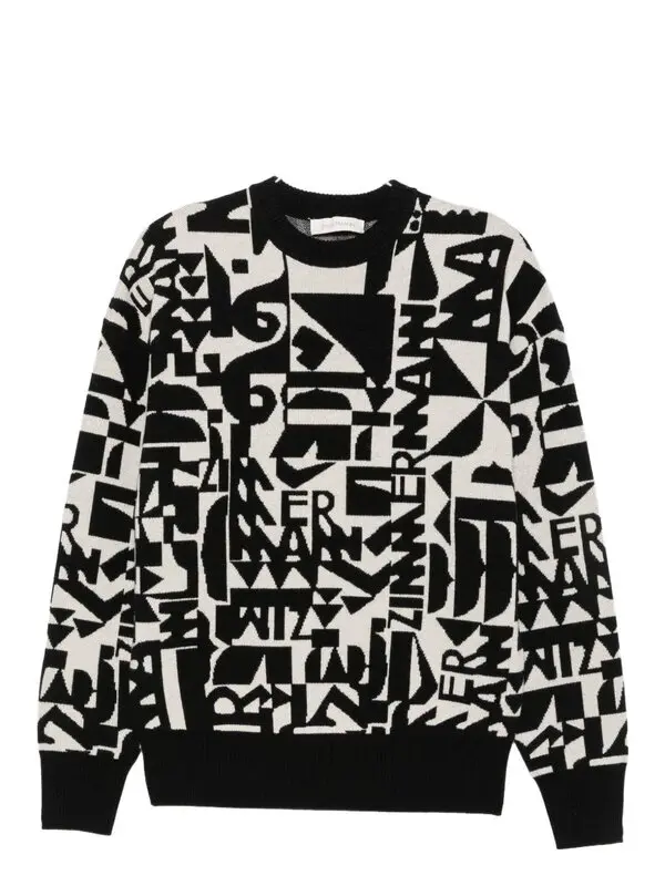 Zimmermann Valaint Wool Sweater - Black
