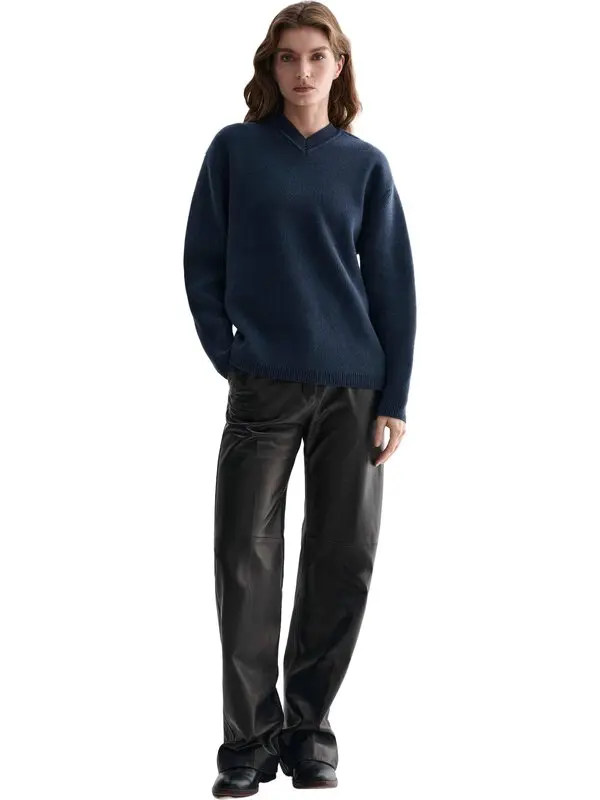 Veronica De Piante Elara Cashmere Sweater - Blue