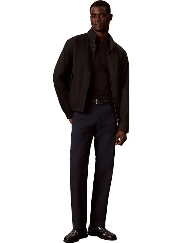 Calvin Klein Straight Stretch 5-pocket Pants - Sky Captain