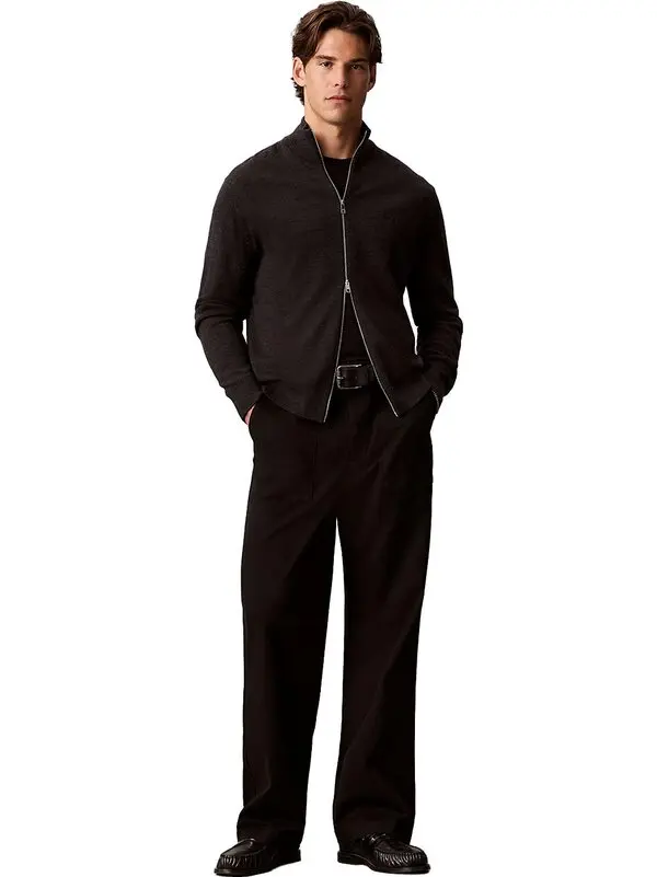 Calvin Klein Baggy Utility Chinos - Black
