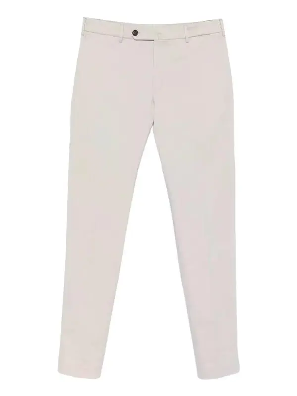 SLOWEAR Slim-fit Tailored Trousers - Neutrals