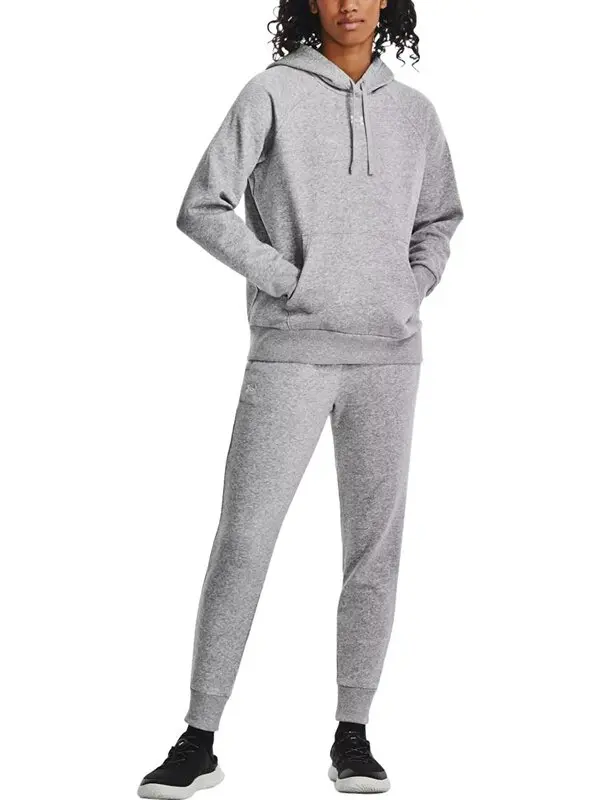 Under Armour Rival Raglan-sleeve Hoodie - Grey