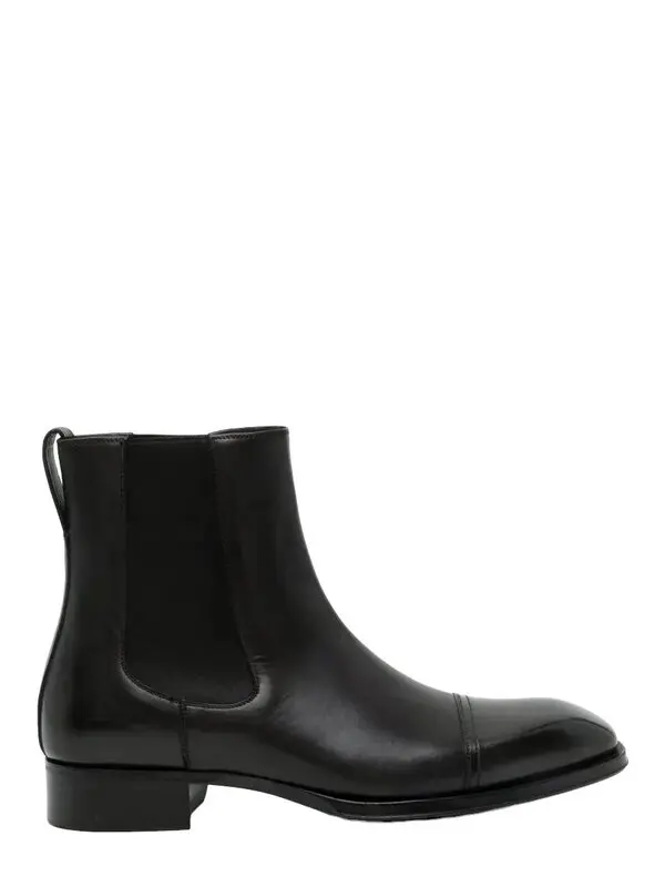 TOM FORD Elkan Chelsea Boots - Black