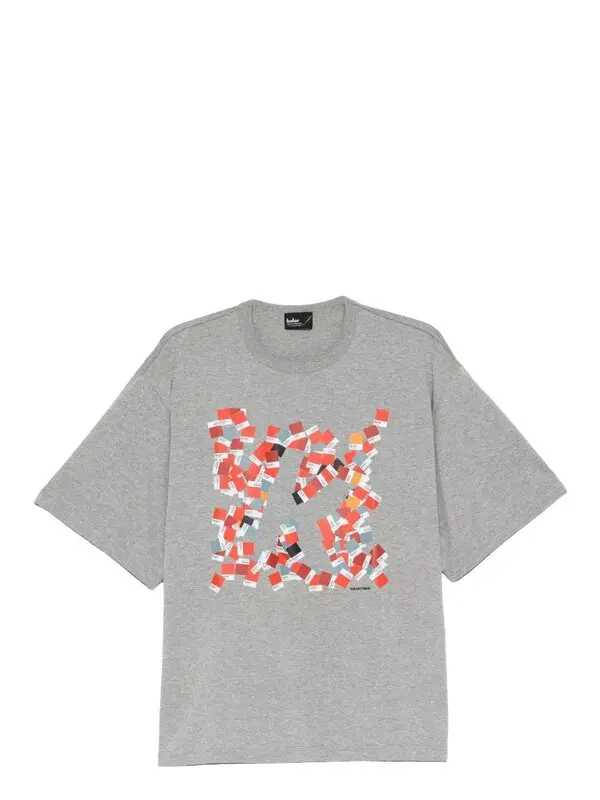 Kolor Graphic-print T-shirt - Grey