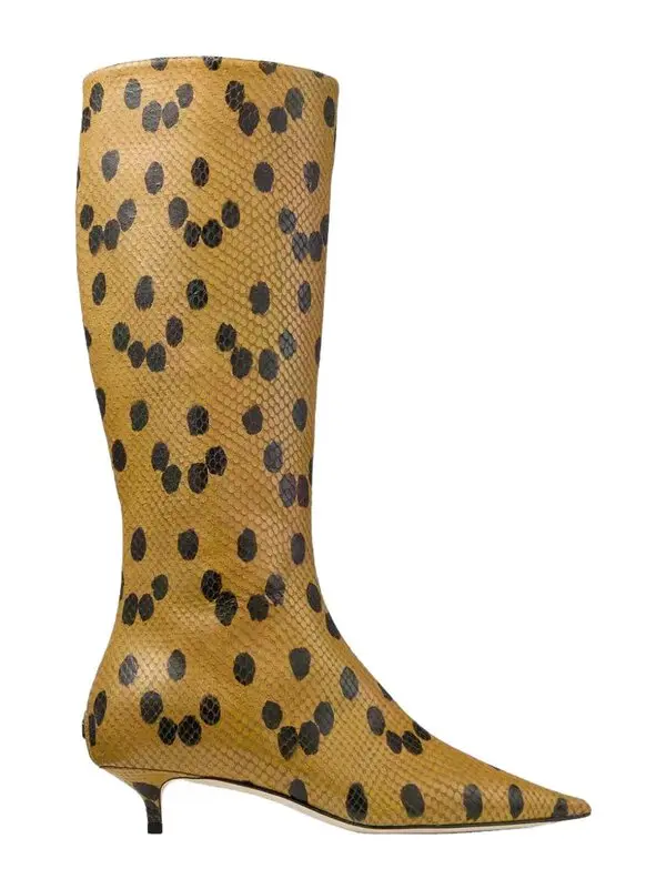 JIMMY CHOO Amis Kb Knee-high Boots - Neutrals