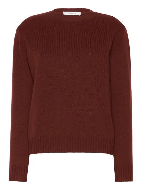 Max Mara Cashmere Yarn Sweater - Rust