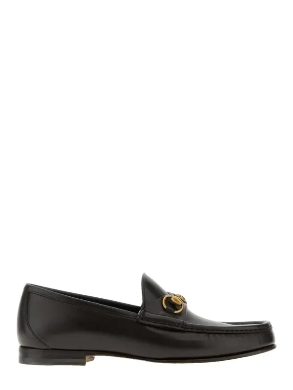 Gucci Loafers With Horsebit Detail - Brown