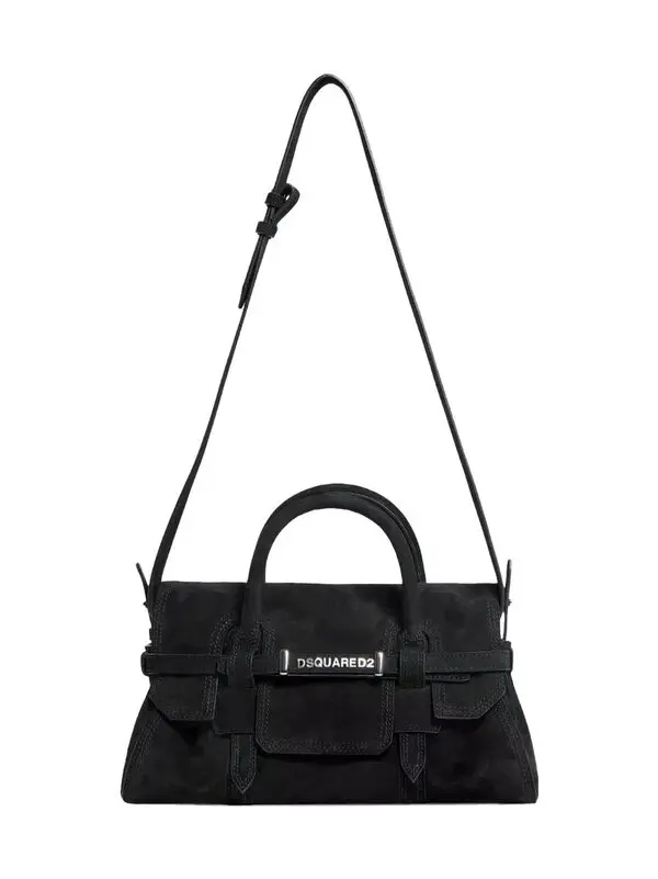 Dsquared2 Suede Tote Bag - Black