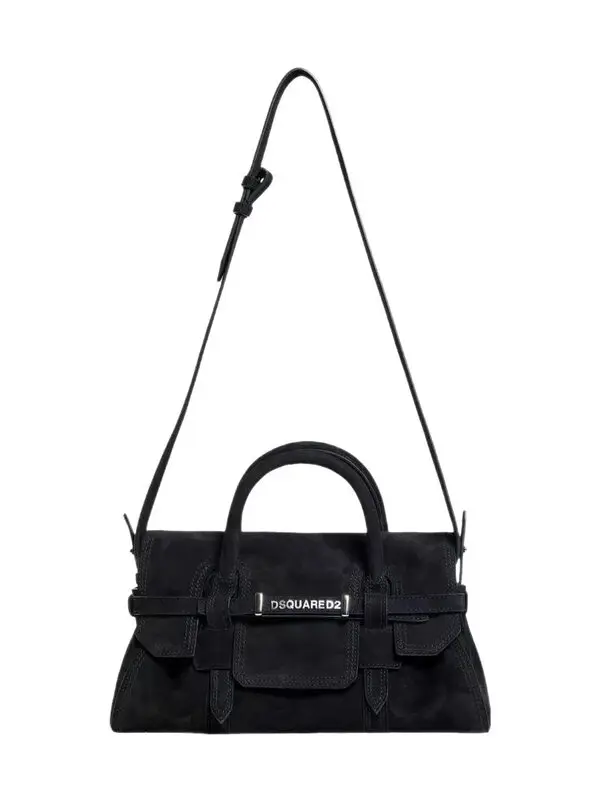 Dsquared2 Suede Tote Bag - Black