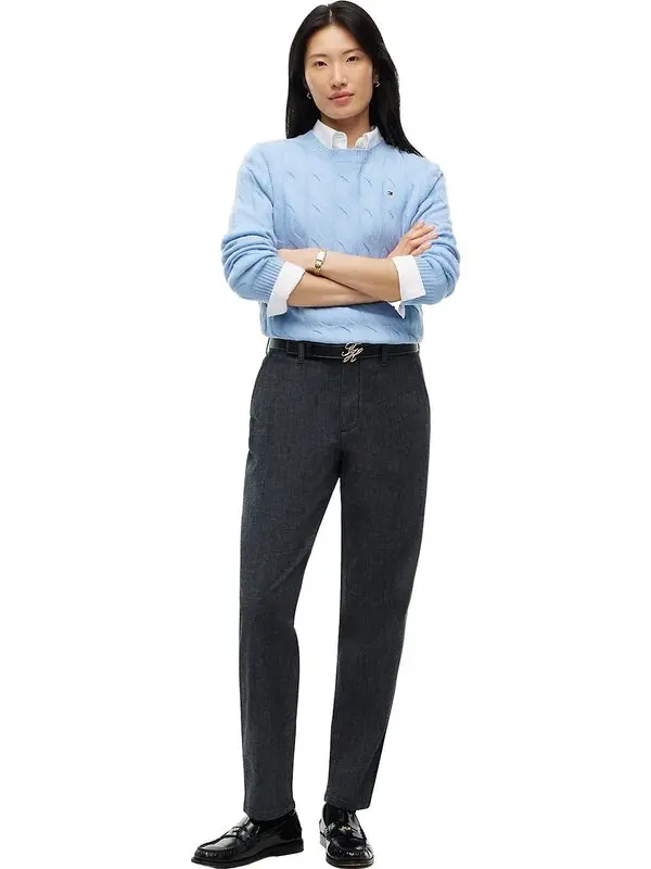 Tommy Hilfiger Relaxed Straight Stretch Chino - Washed Blue