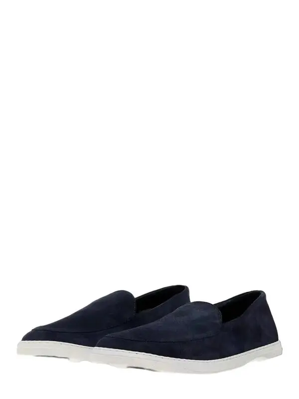 GROUNDIES Suede Slip-on Loafers - Blue