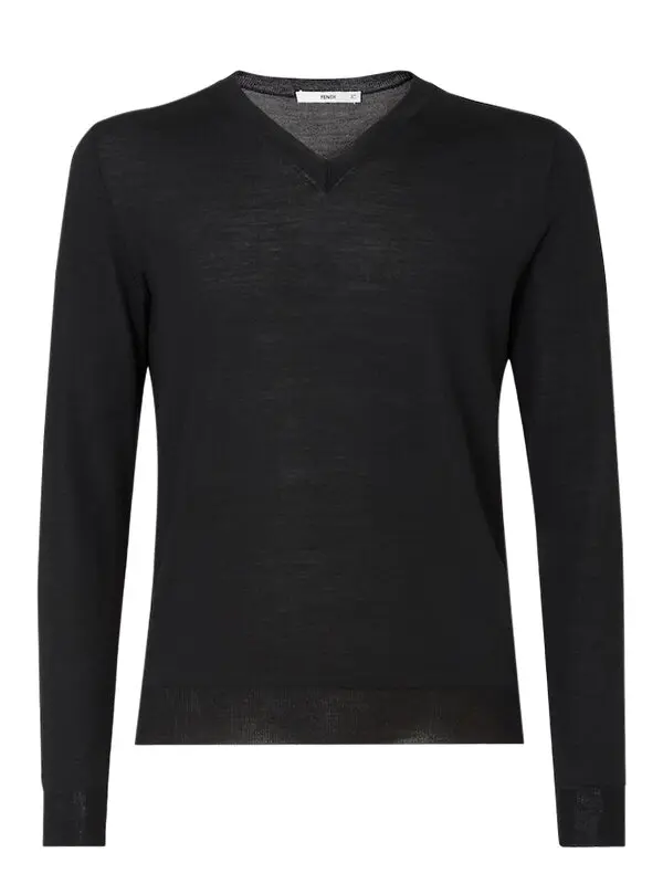 Fendi Wool Jumper - Black