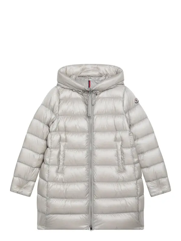 Moncler Nylon Laque Down Jacket - Cream