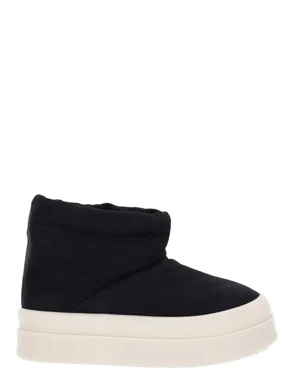 Rick Owens Mega Bumper" Lambskin Boots - Black