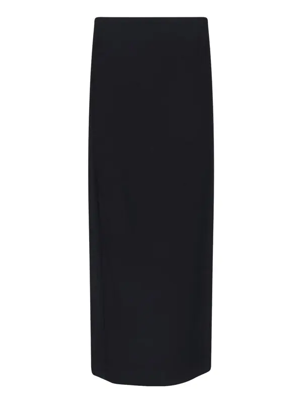 Khaite Lyle" Maxi Skirt - Black