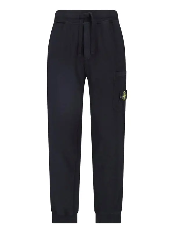 Stone Island Sweatpants "compass - Black
