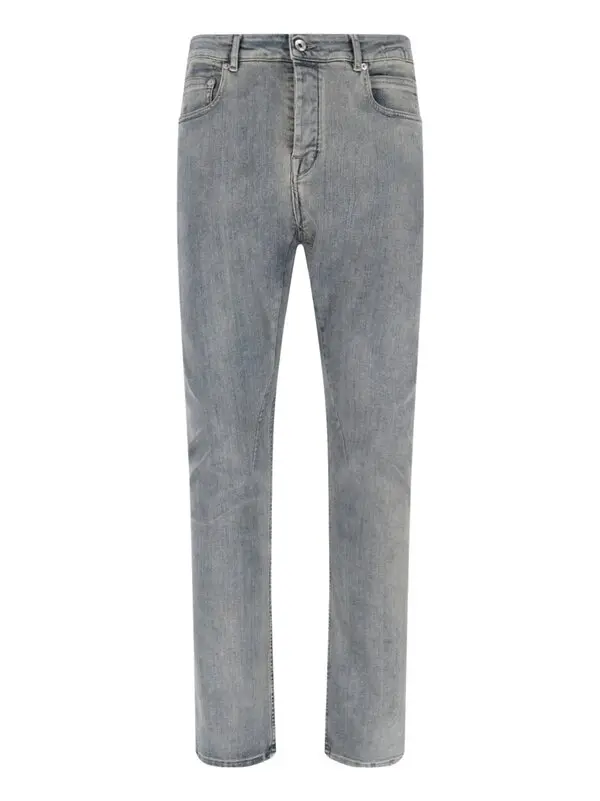 Rick Owens Detroit" Slim Jeans - Blue