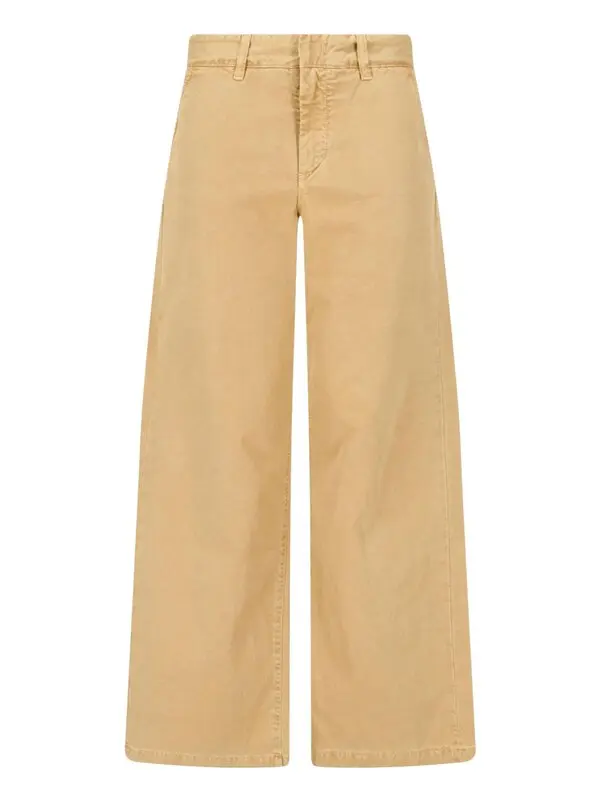 JEANERICA Wide Leg Kyoto Chino - Beige