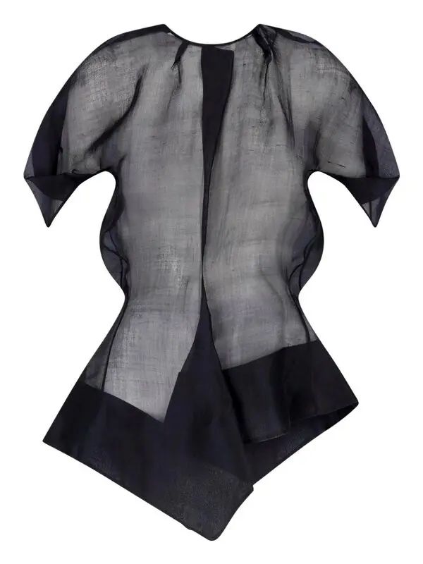 Khaite Rumi" Silk Top - Black