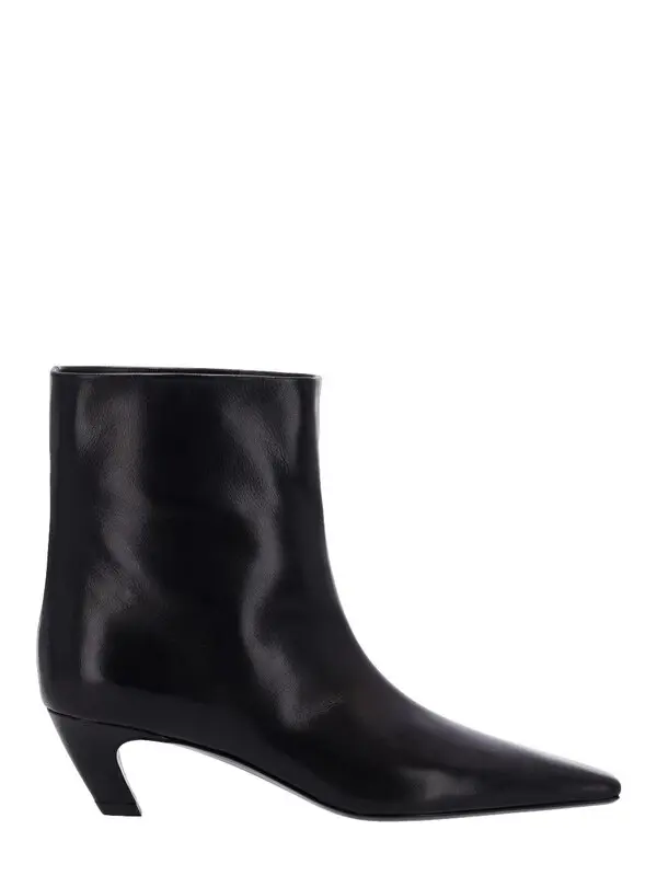 Khaite Arizona Ankle Boots - Black